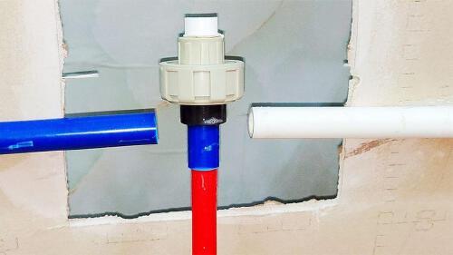 水管一端用的PVC管,一端用的PPR管,怎么接才不会漏水?简单实用