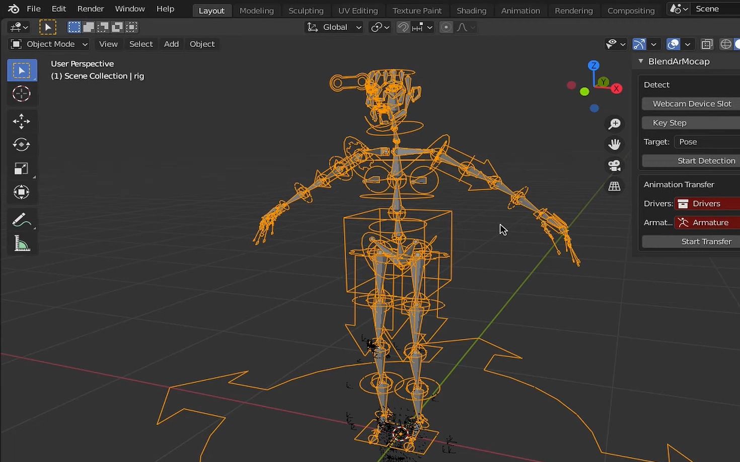 Blender 3.0从摄像机动作捕捉插件BlendArMocap教程