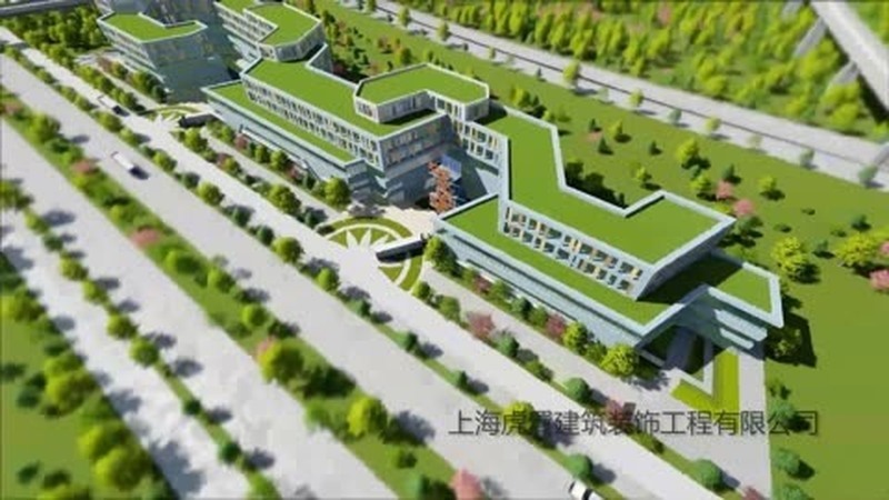 虎置三维动画案例 物流园lumion动画建筑漫游动画