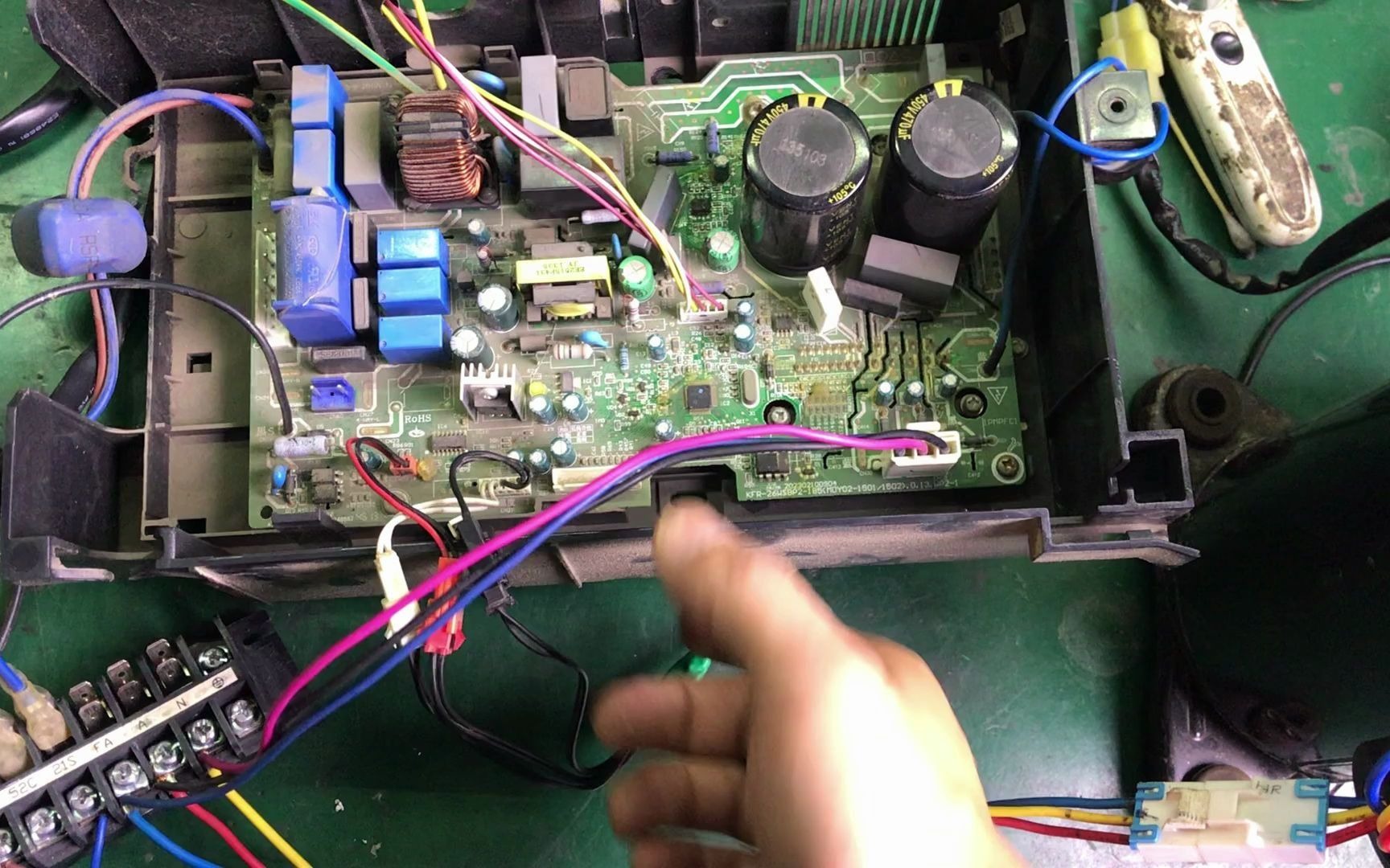 美的变频空调,P1,P30故障,直接指出故障点