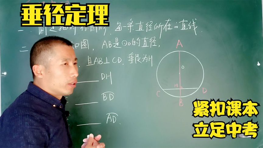 垂径定理及用法,初中数学九年级知识精讲,详细易懂,轻松学会