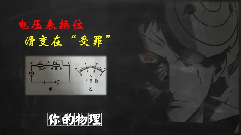 (下)电压表不确定示数,这样求滑变阻值,不要再emo