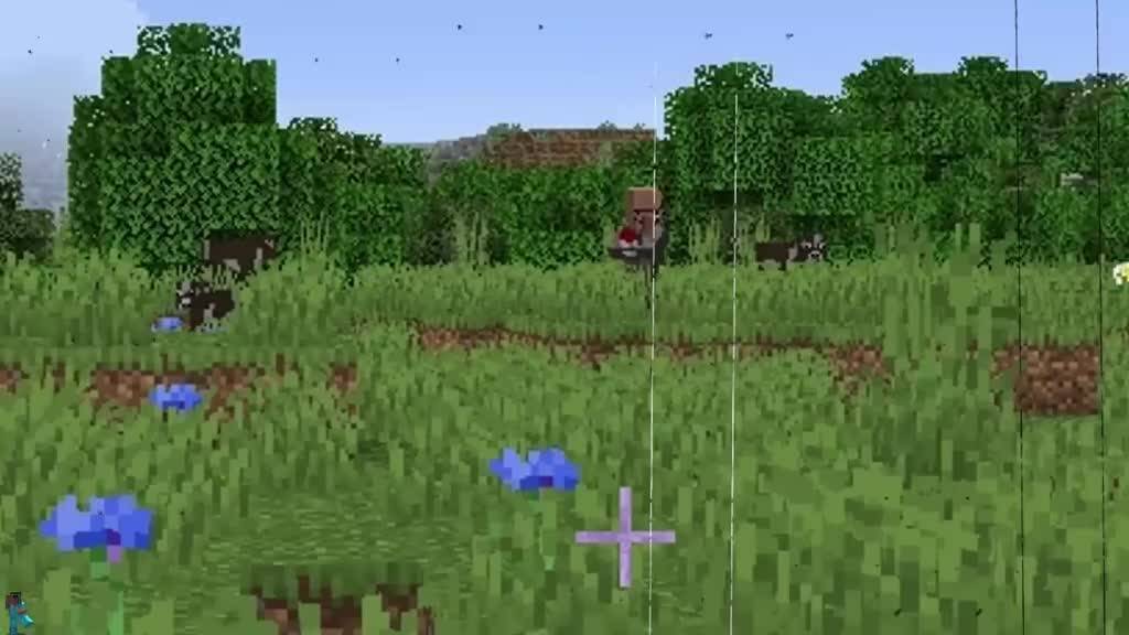 我的世界:如果你看到拿着血色铁桶的村民,请不要相信他的话! #我的...