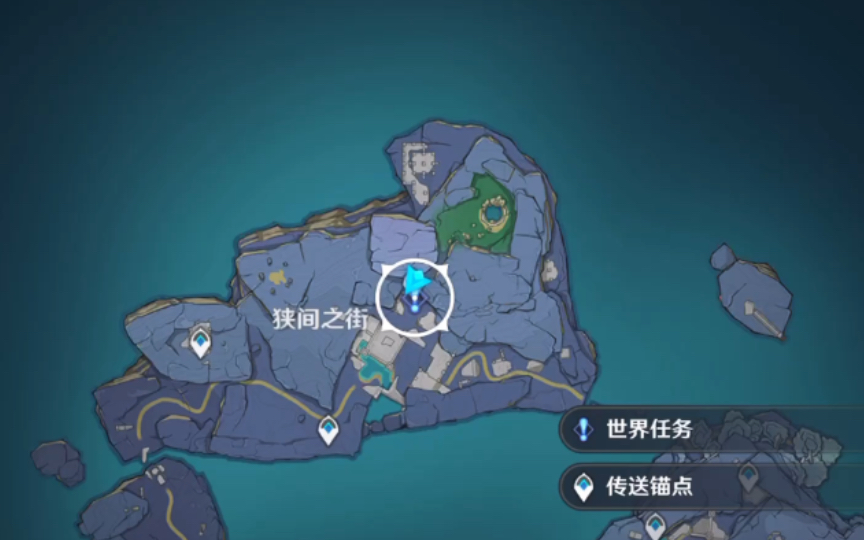 【原神】渊下宫狭间之街附近世界任务『龙蛇藏归辑录』接取位置_...