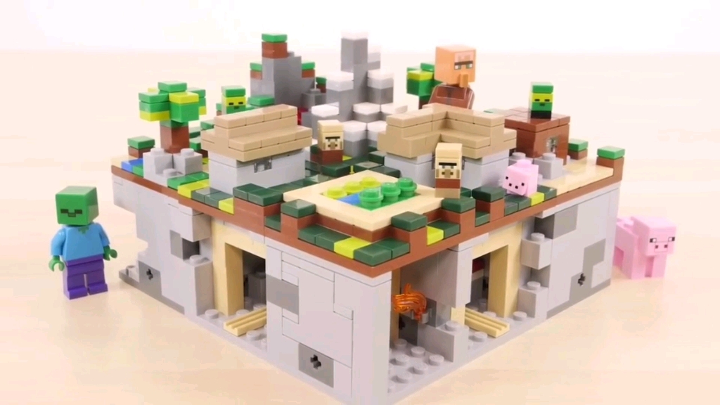 乐高搭建:乐高我的世界21105村庄