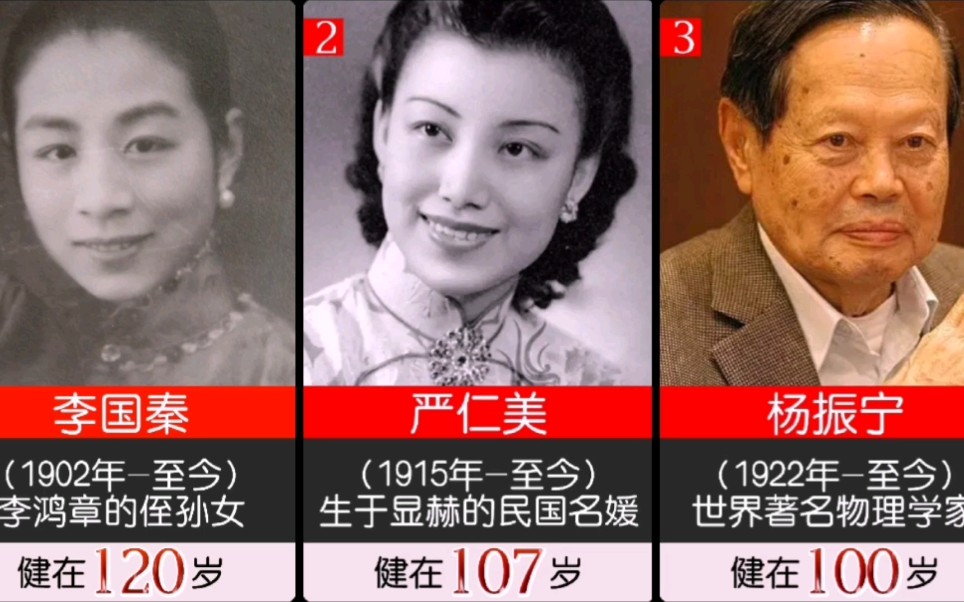 11位健在的百岁老人,有一位与慈禧同时代!
