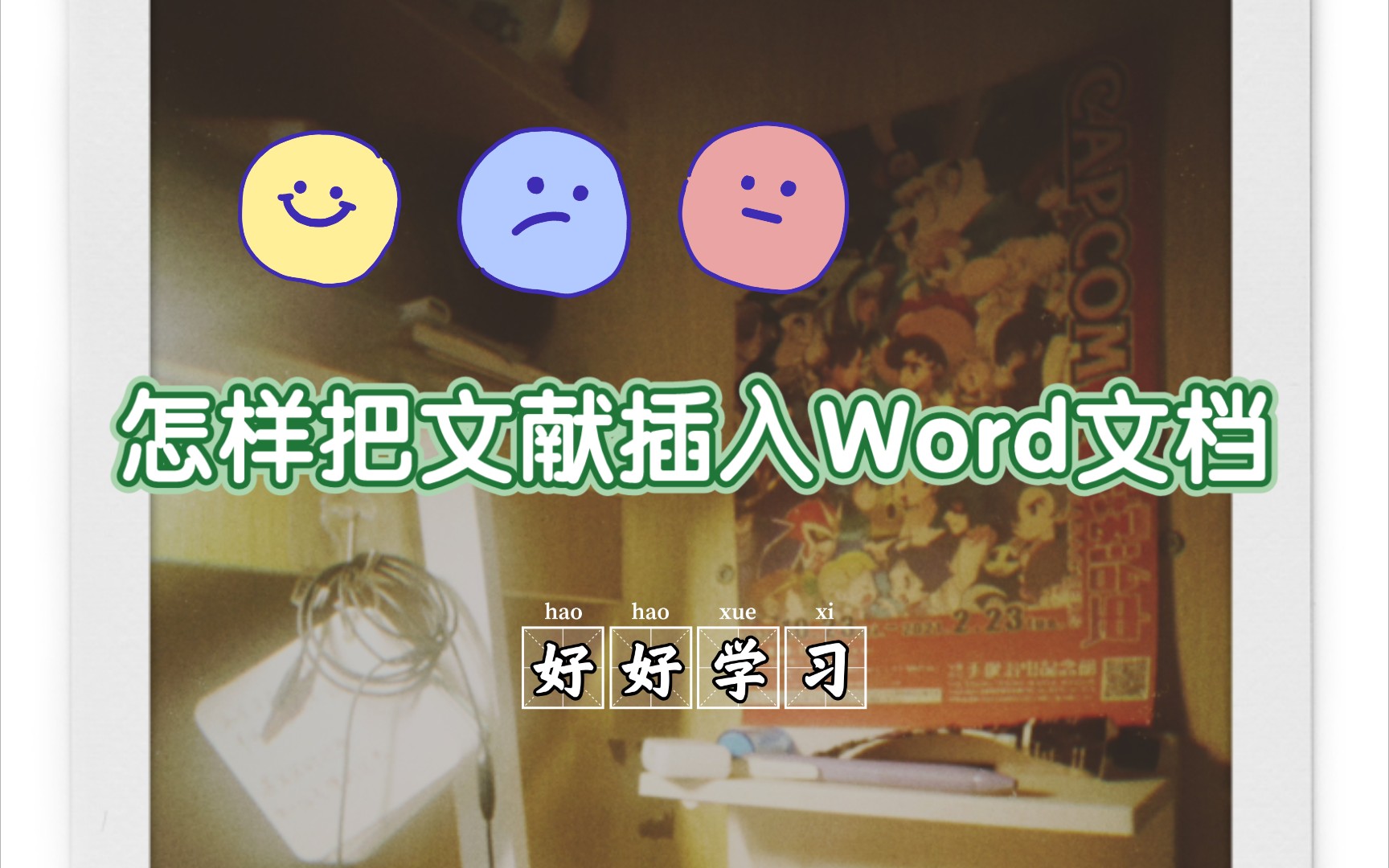 【学习&1】怎样把文献插入Word文档