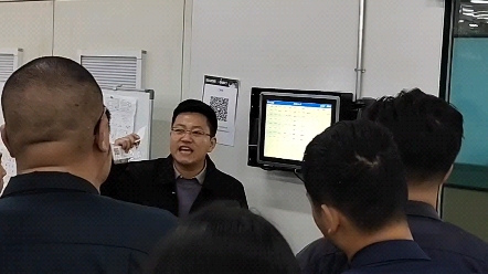 客户车间现场异常流程培训中…一款生产制造型公司研发的智造软件,...