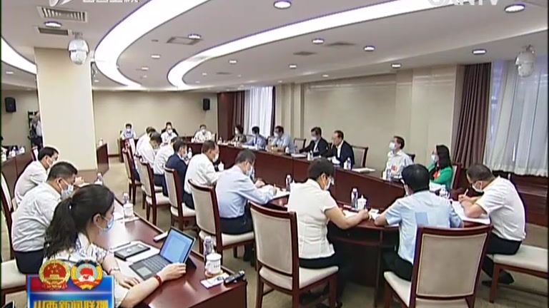 山西代表团举行小组会议|山西新闻联播
