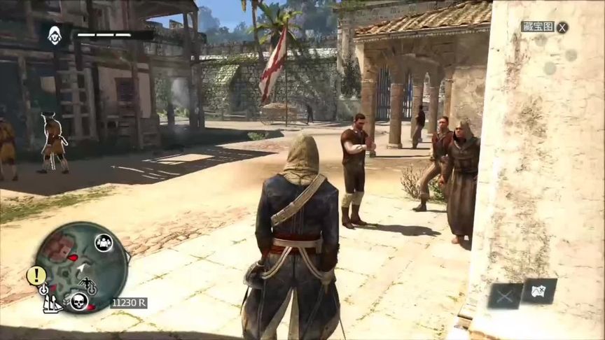 刺杀是真的帅#switch #刺客信条4黑旗