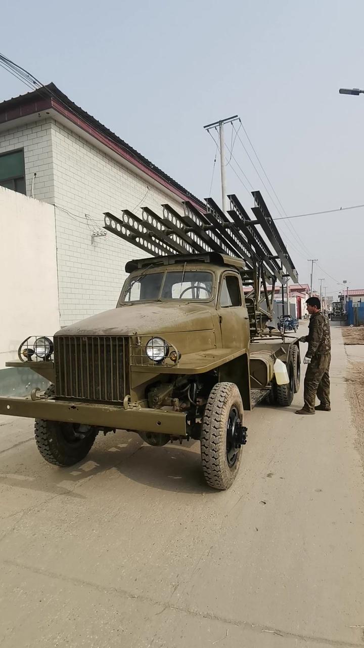 改装电影道具,苏联BM—13NM火箭炮(俗称喀秋莎火箭炮),马上上影视...