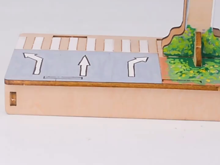 科技小制作小发明diy智能交通红绿灯信号灯小学生儿童手工材料包G