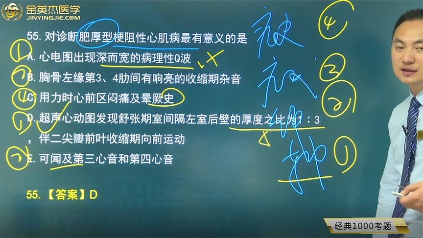 临床经典:肥厚型梗阻性心肌病最有意义的诊断