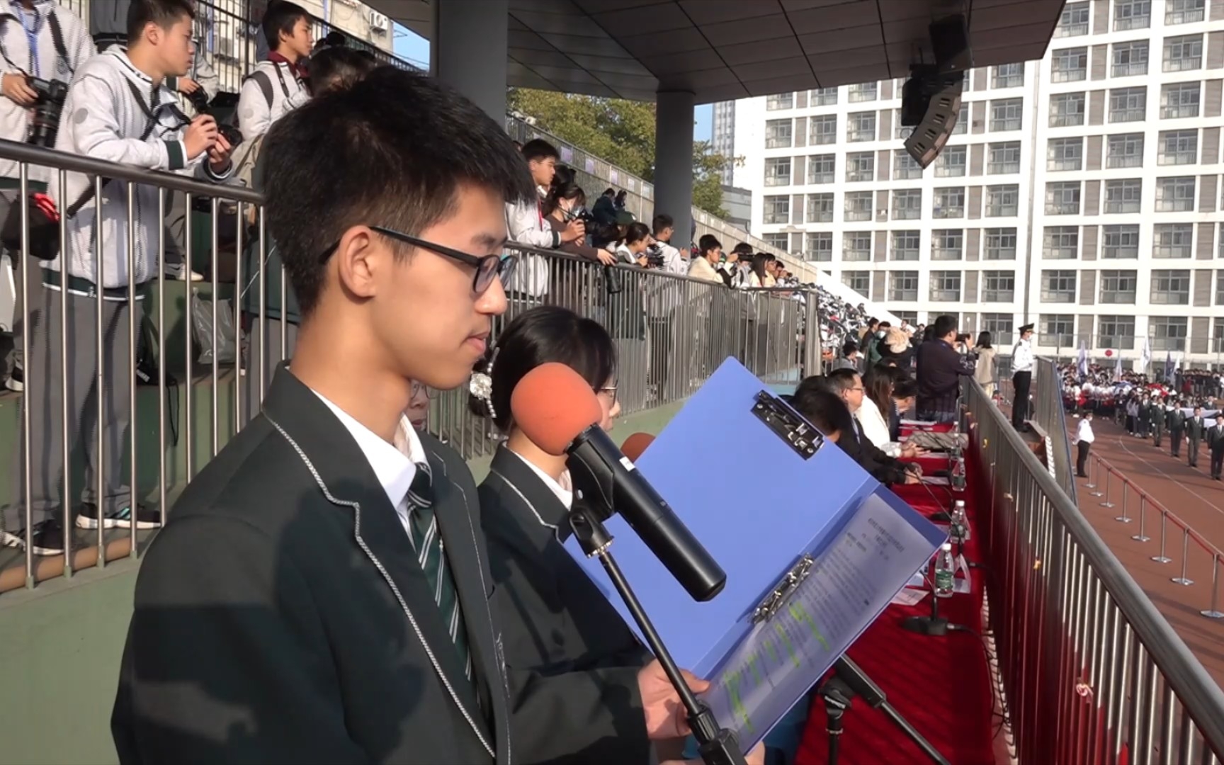 南师附中2022年运动会开幕式主持