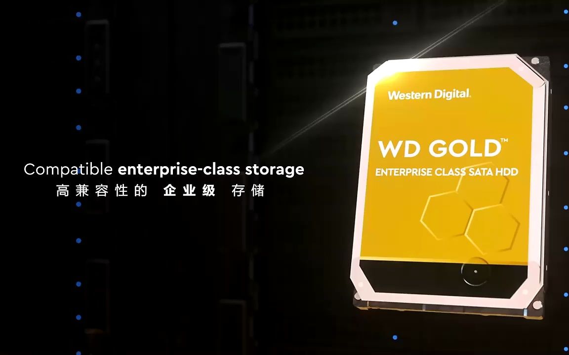 wd西部数据金盘,数据中心服务器适用,出众性能的SATA硬盘