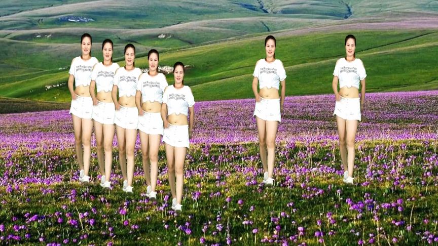 健身舞《阿萨》音乐动感舞蹈欢快,意气风发活力满满,纵情起舞吧