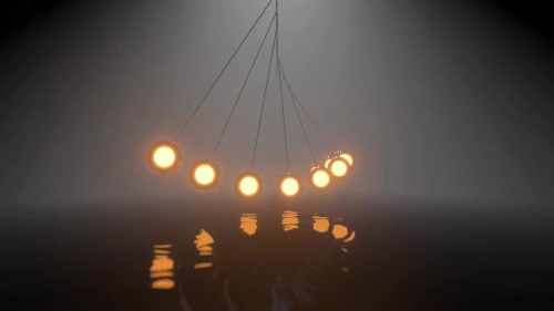 著名的单摆波实验,当摆动60秒后会发生神奇的物理现象