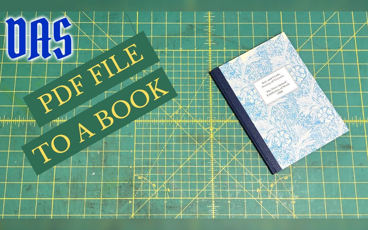 【装订】pdf文件打印手工本内页设置教程【DAS Bookbinding】