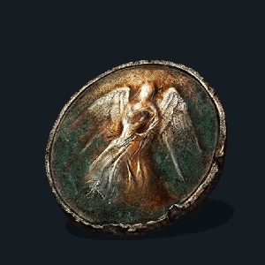 讲书的锈斑硬币 