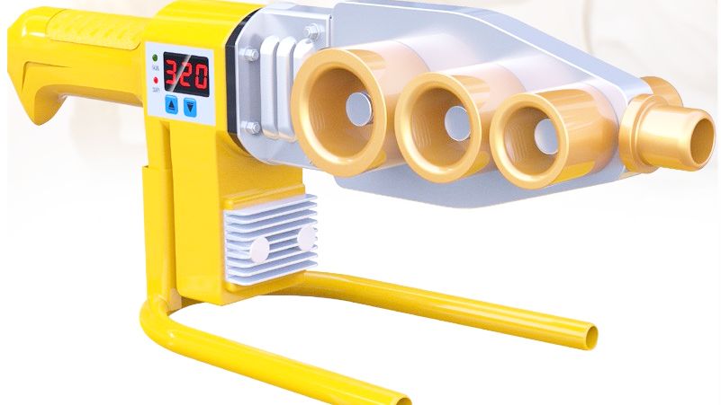 威锐特PPR数显热熔器 水管热熔机PB PE20-63家用塑焊机可调温模头
