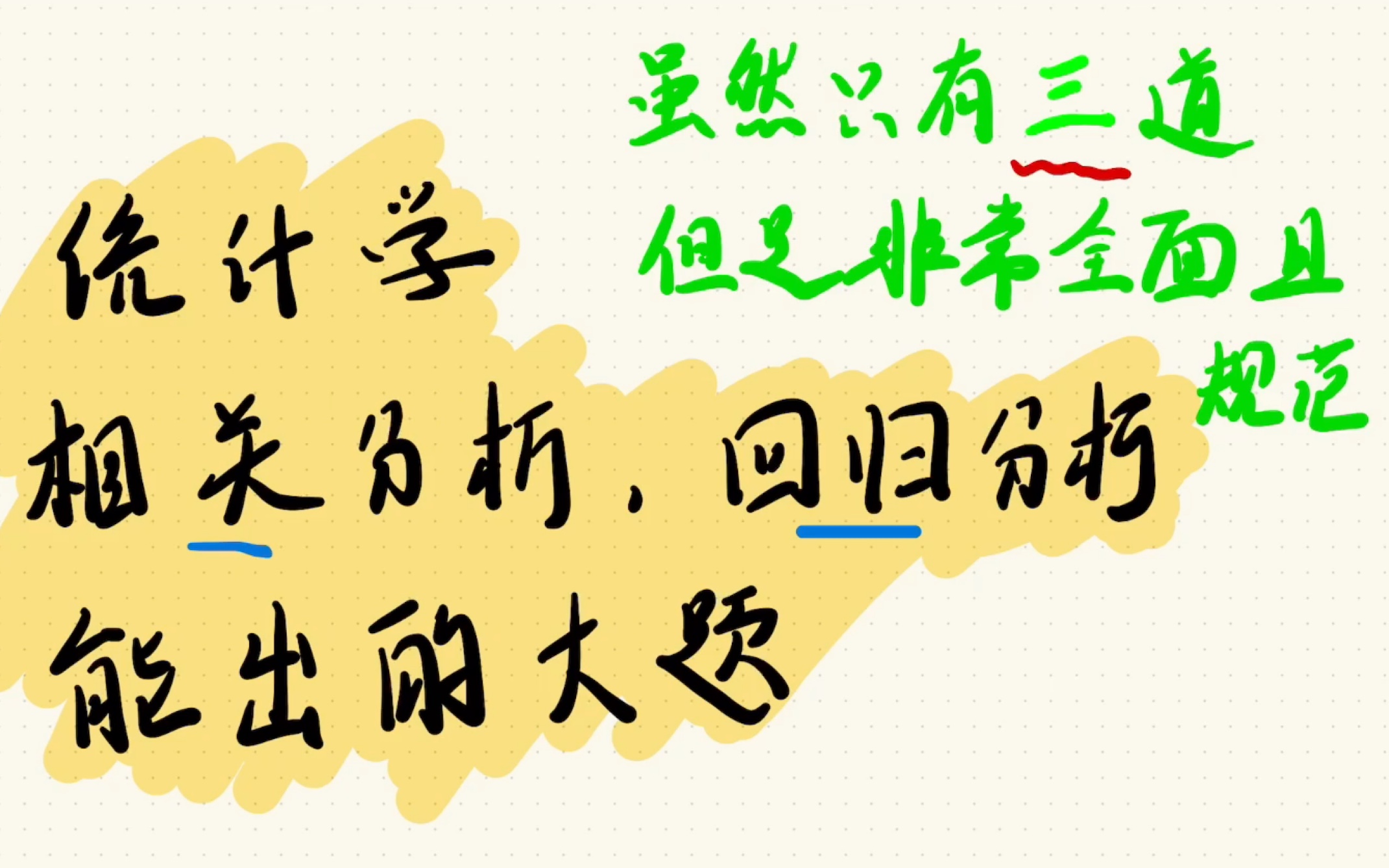 【应用统计学】相关分析回归分析典型题