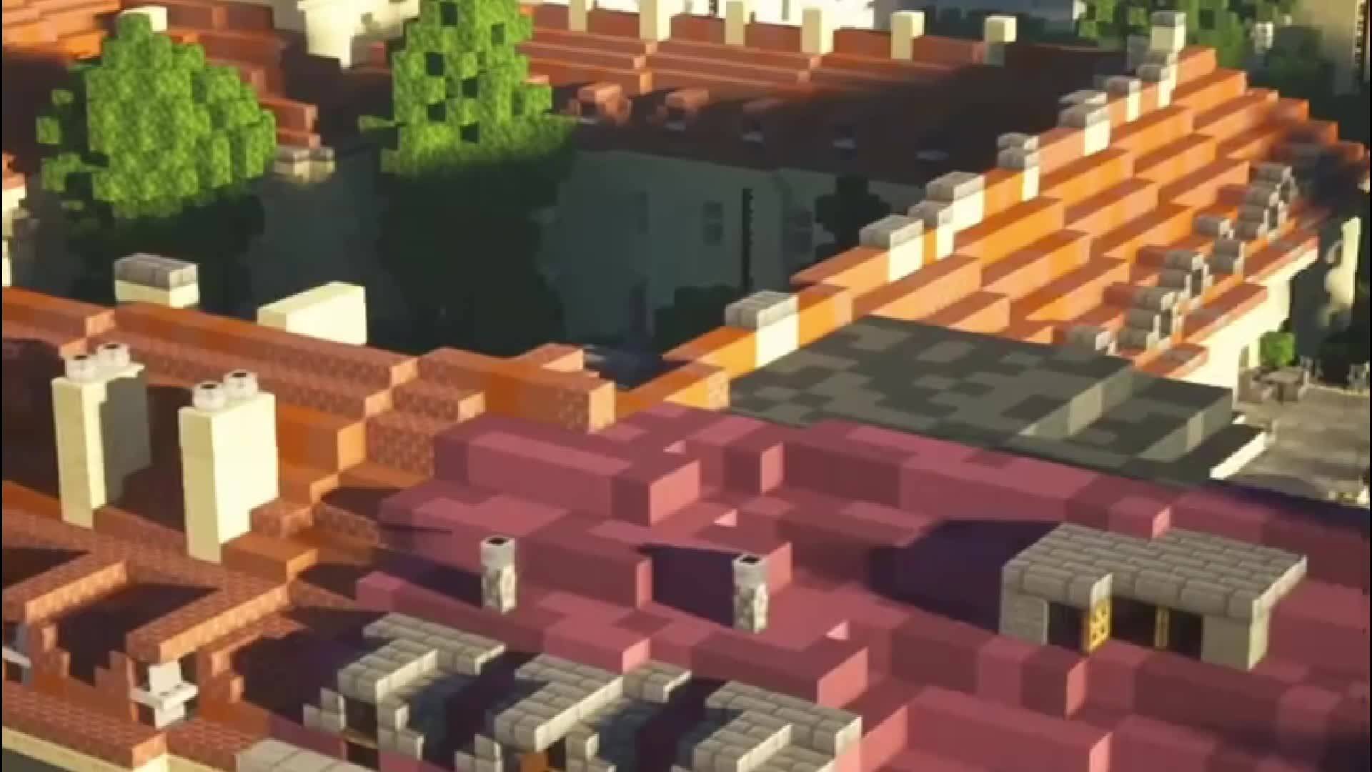 我的世界:你喜欢这样的城市建筑吗