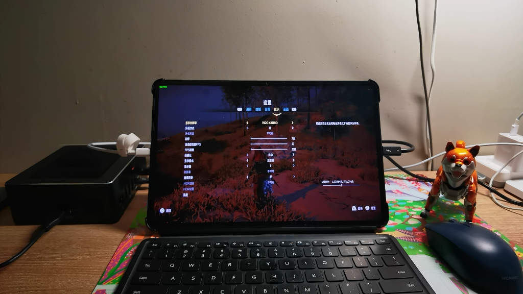 华为MateBookE2023款+钛度显卡坞RX6600高画质1080P流畅运行《...
