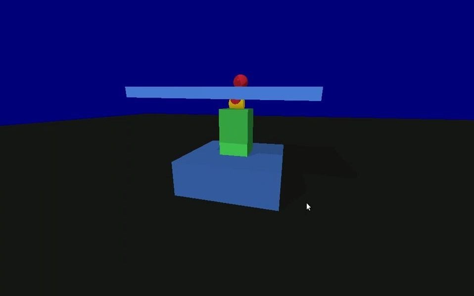 PyBullet 深度强化学习 自平衡仿真