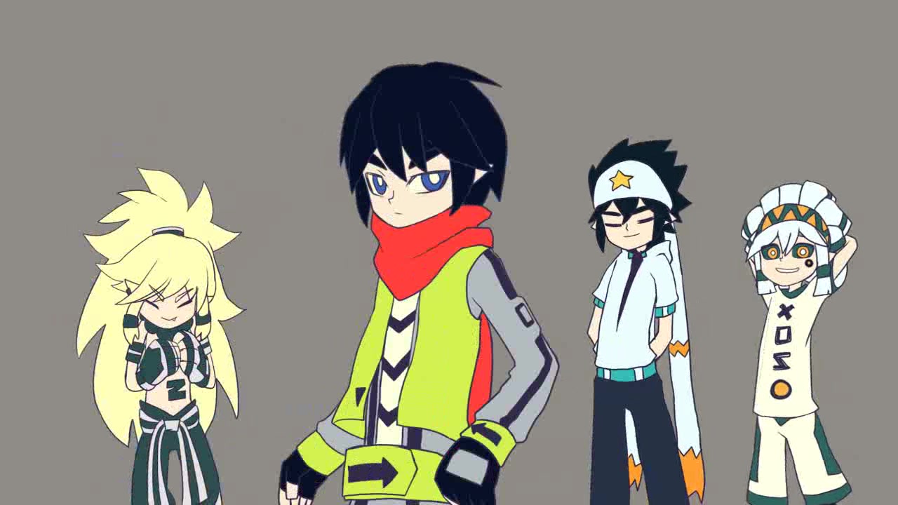 [凹凸世界手书]Free!ED 海盗团游泳部(?)短小的尬舞