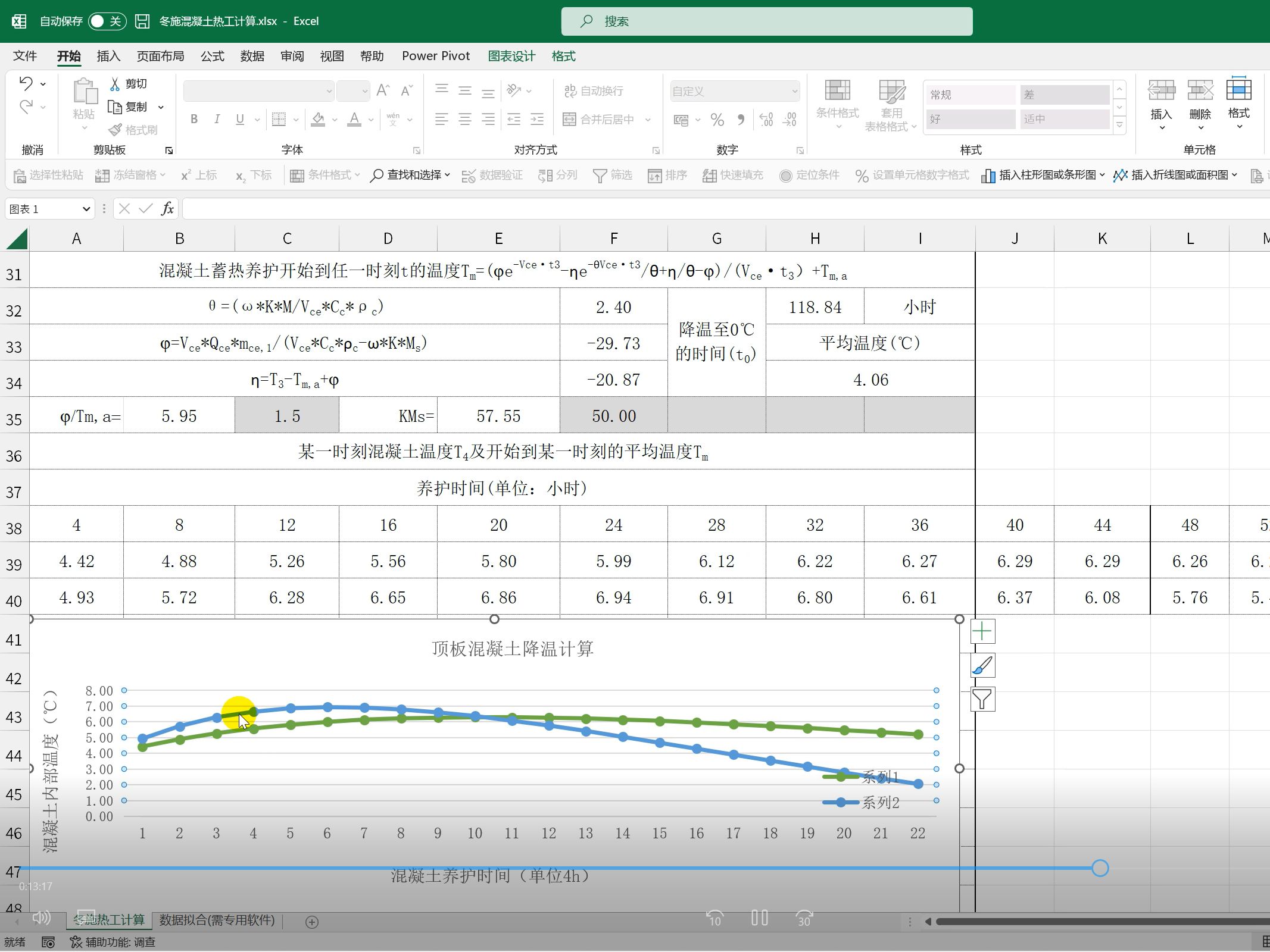 冬期施工热工计算Excel套表,2024最新版!