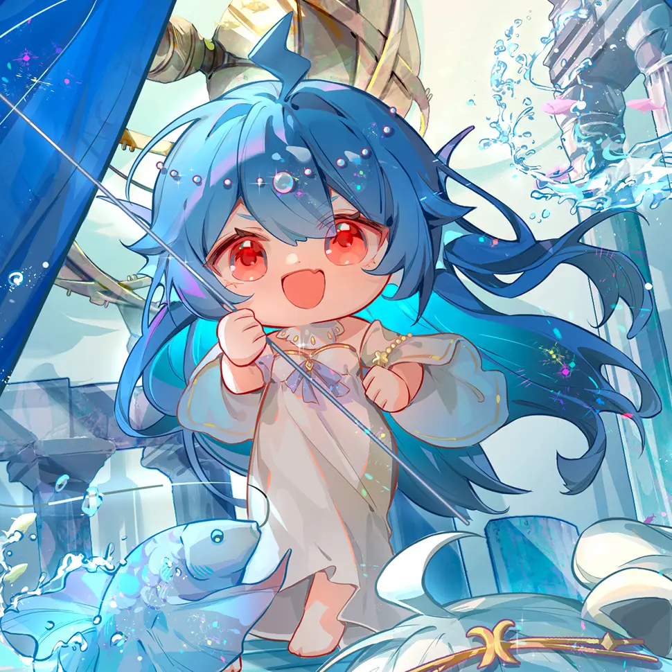 恶魔柚柚摸鱼鱼 