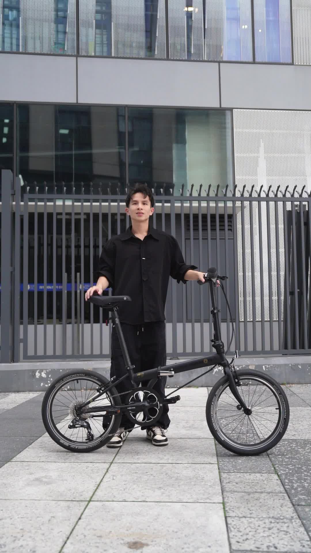 ...大行自行车折叠速度有多惊人?实测过程全记录!#大行折叠自行车 #一...