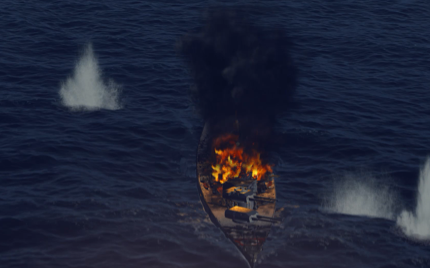 用战舰世界还原俾斯麦号被击沉过程