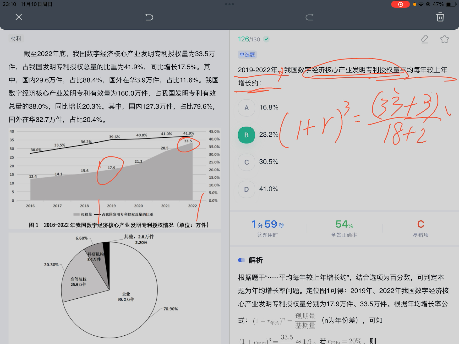 年均增长率平均每年增长%