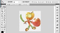 Photoshop实例教程cs3 PS 22变形工具.斜切.透视.扭曲.变形