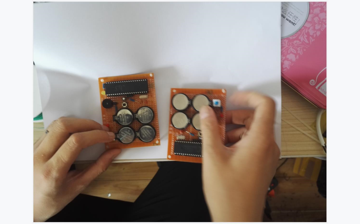 基于51单片机的小孩防丢器设计-纽扣电池供电-DIY开发板套件17-383