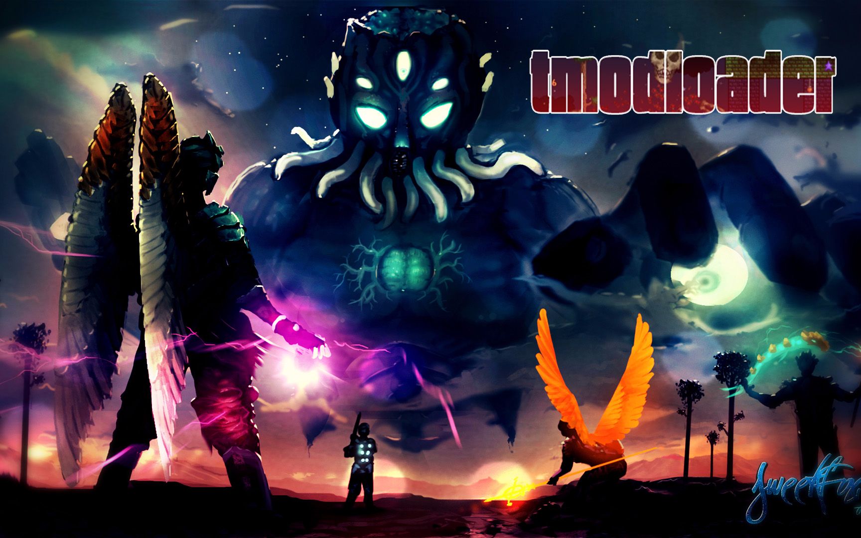 【Terraria详细教程】what?!泰拉瑞亚也能安Mod啦!