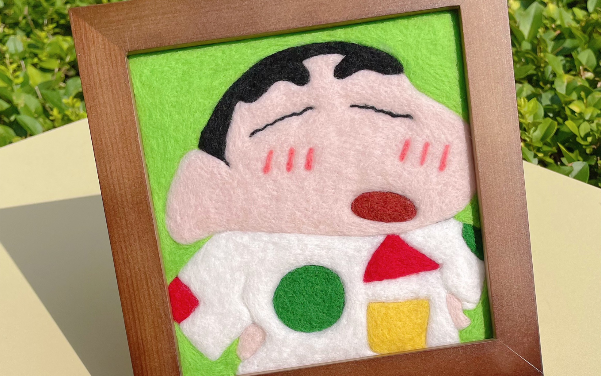 好可爱!新手也可以做的蜡笔小新!视频教程