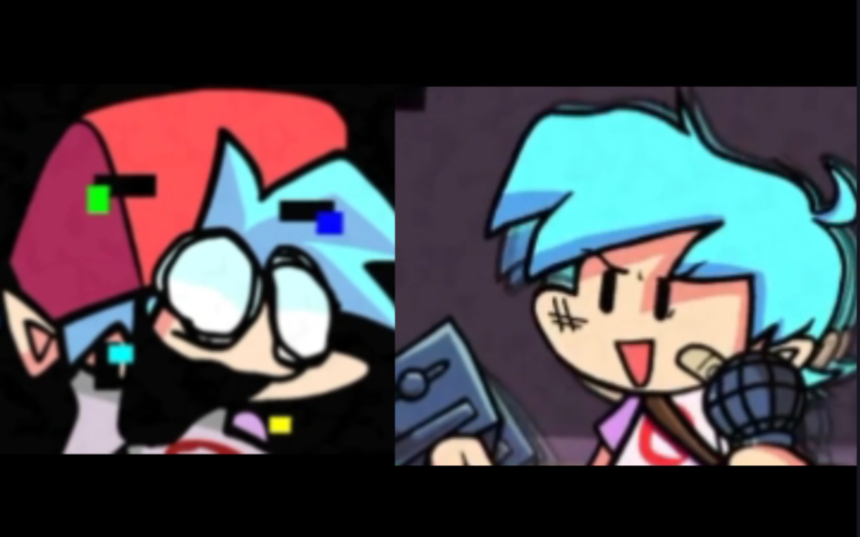 FNF优质模组 错误化BF remix