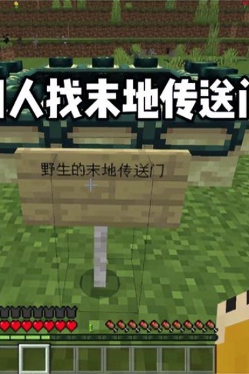 我的世界:看到大神找末地传送门,我惊呆了!
