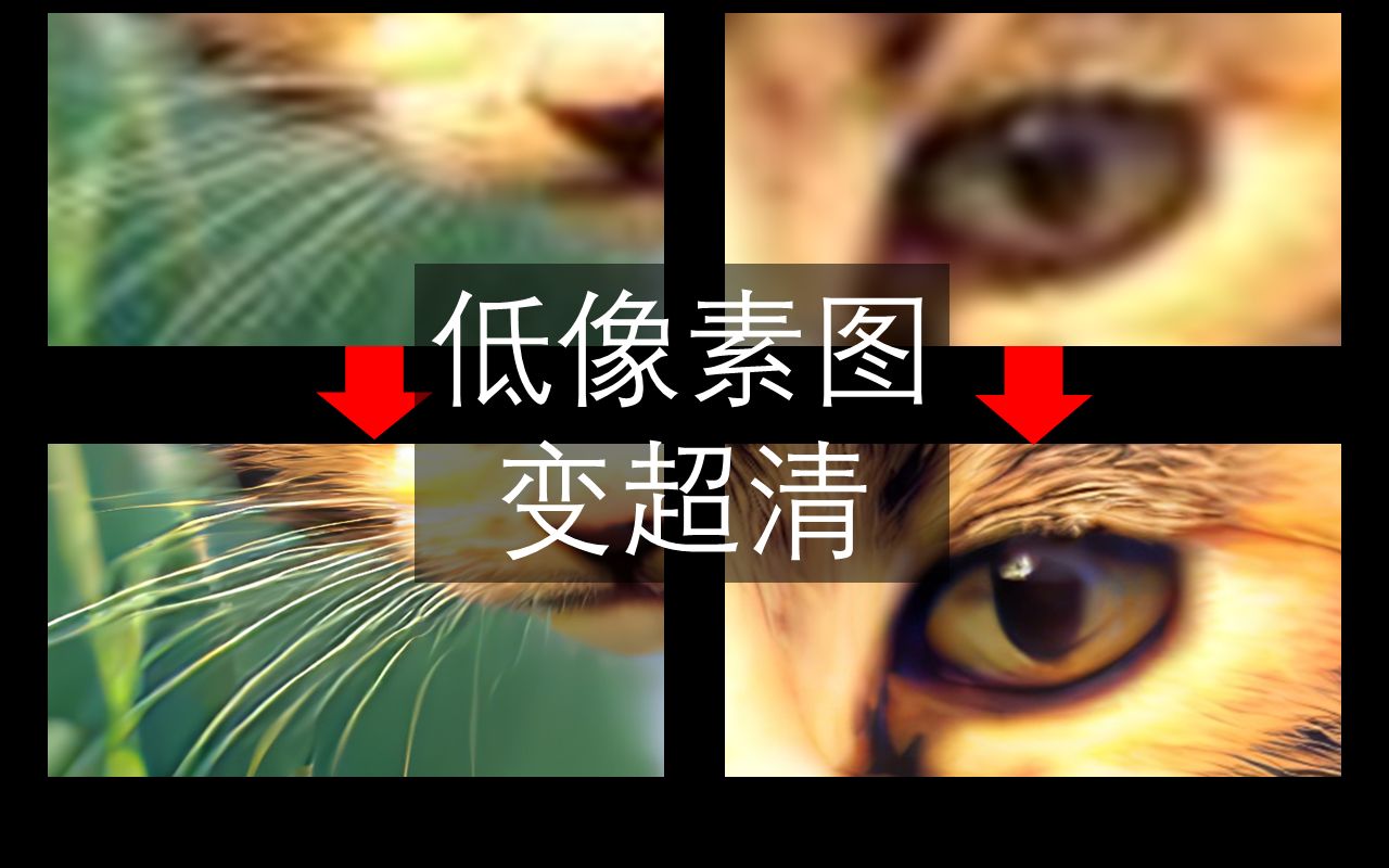 【请说卧槽】将低分辨率图片变的如此清晰
