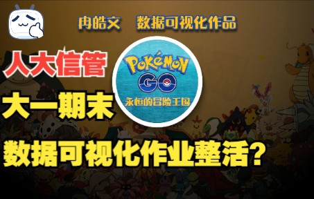 中国人民大学 信管大一期末的数据可视化作业?《神奇宝贝:永恒的冒险...