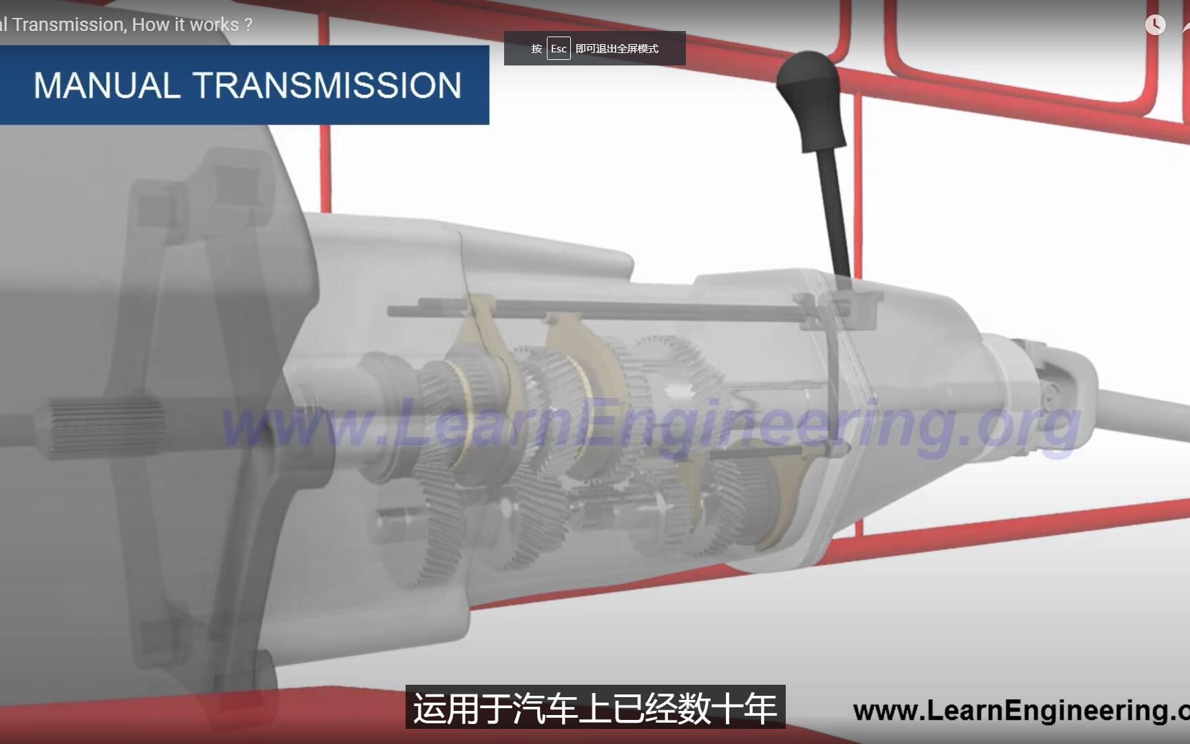 手动变速器工作原理