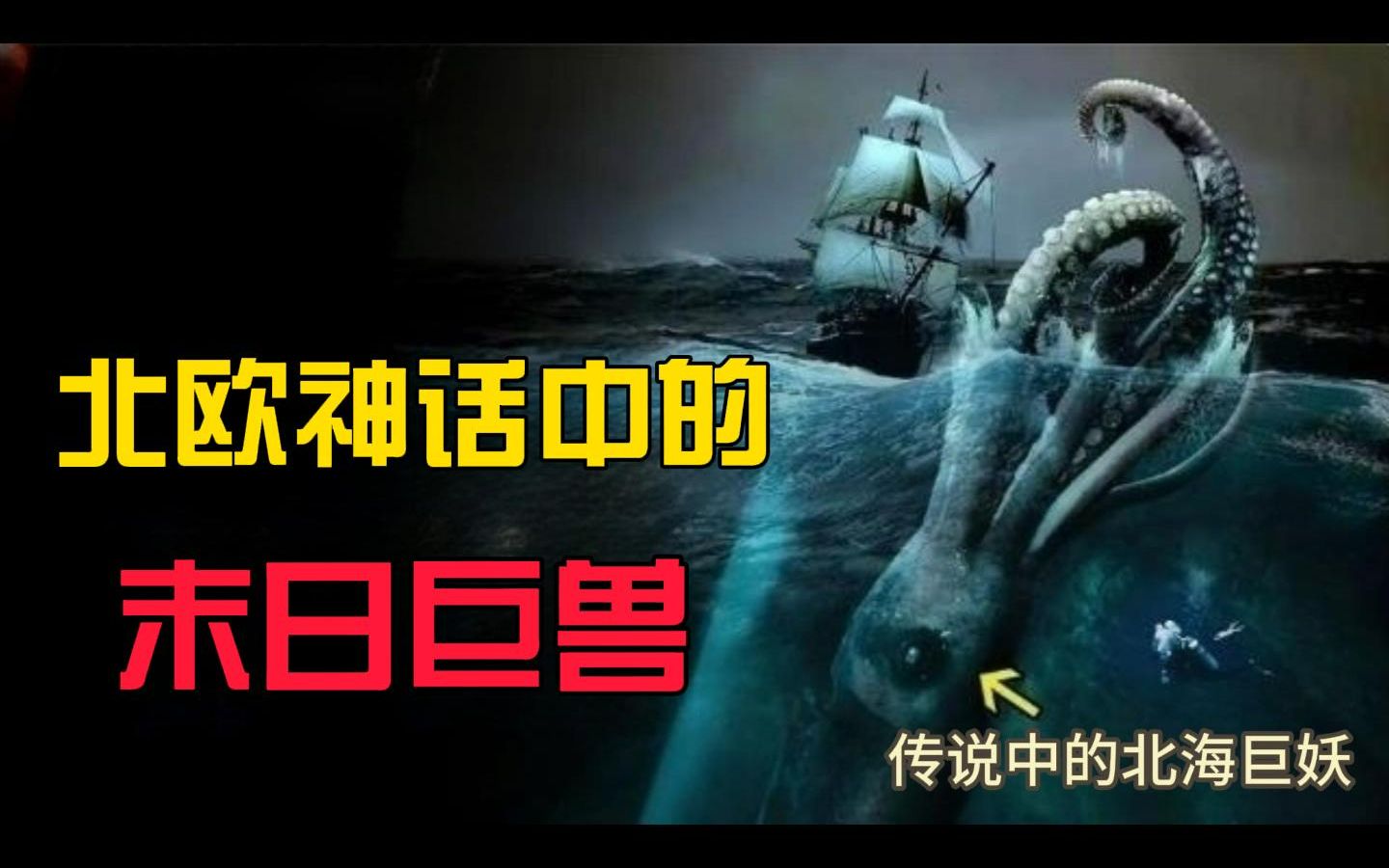 北欧神话中的末日巨兽,它真的存在于现实世界之中吗?