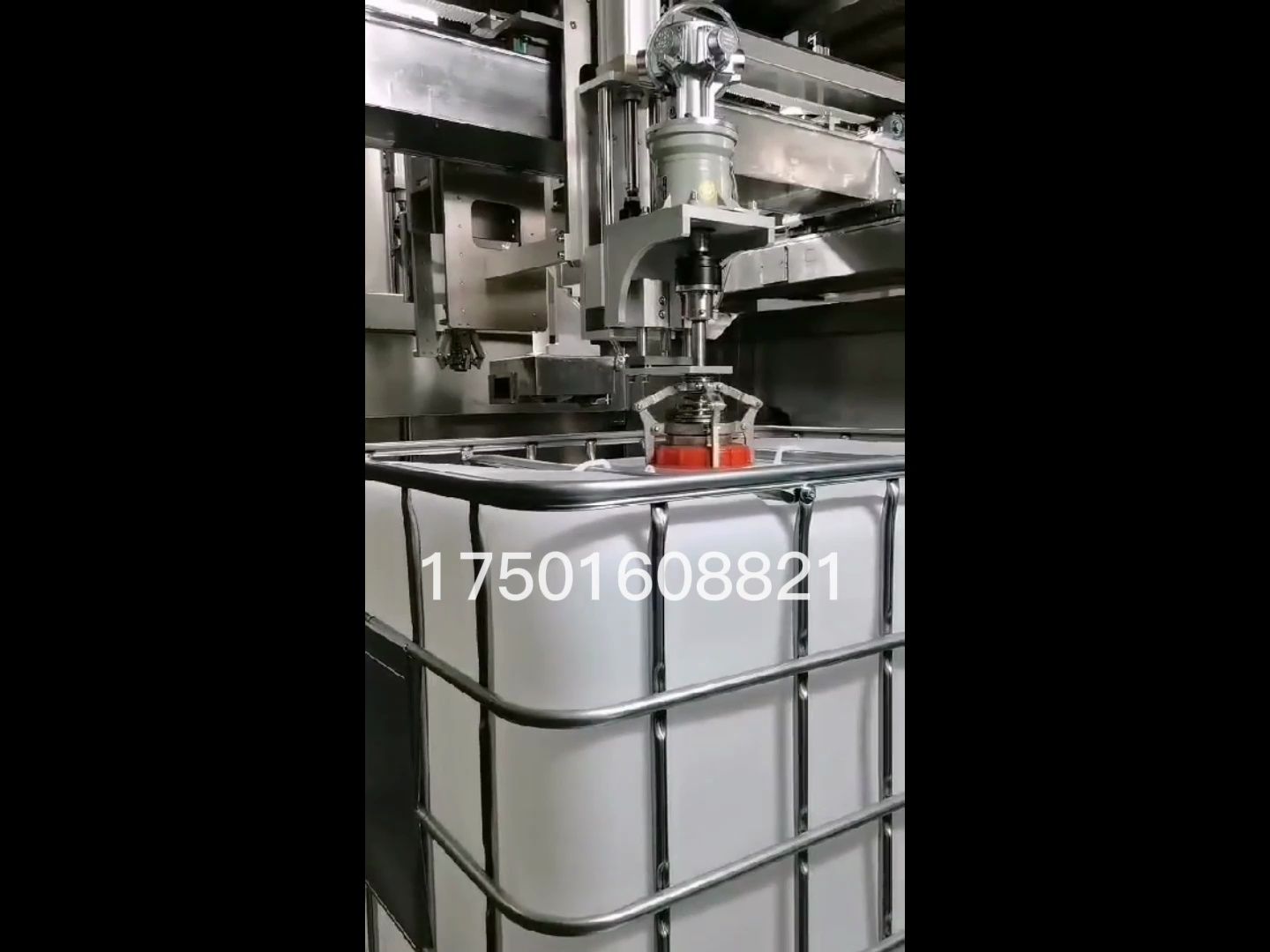 吨桶铁桶自动开关盖灌装机防爆灌装机200升自动灌装码垛机设备