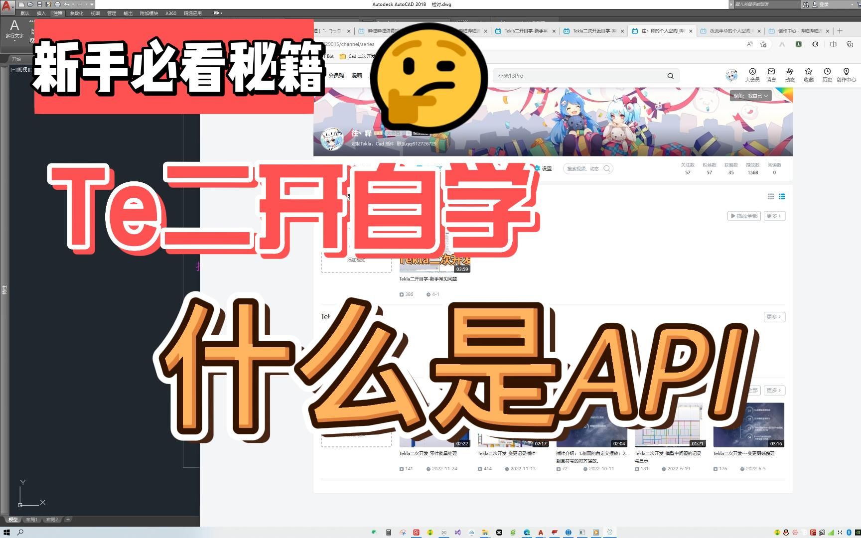 Tekla二开自学02-什么是API,及可以做什么