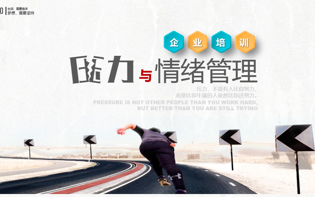 压力与情绪管理培训课件