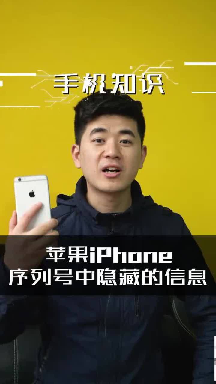 .苹果手机的序列号