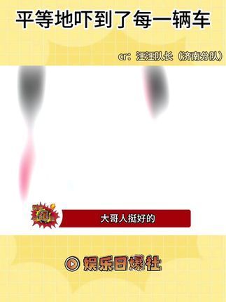 每一辆看着大哥过来的司机都会尖叫 #交通安全 #请勿模仿危险动作
