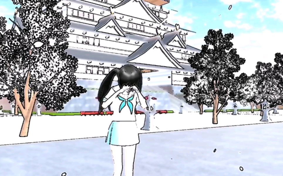 【樱花校园模拟器】是动画风的樱校!